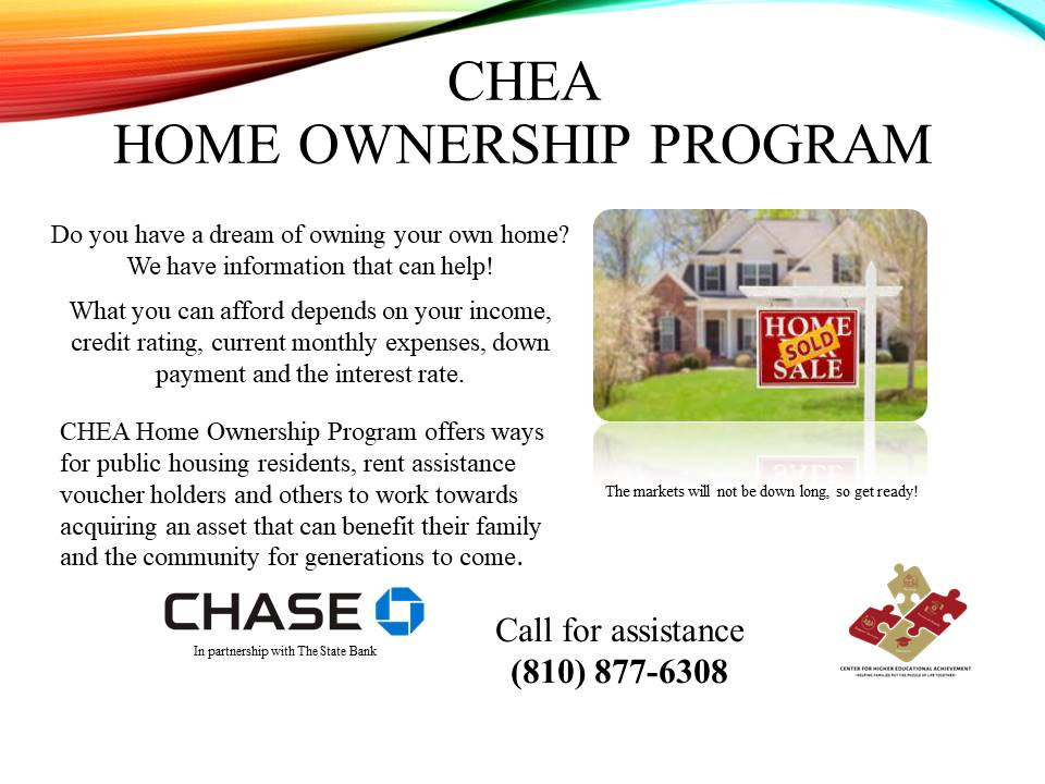 Home Ownership Program | CHEA